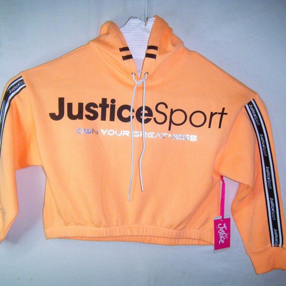 Justice | Shirts & Tops | Justice Sport Crop Hoodie | Poshmark